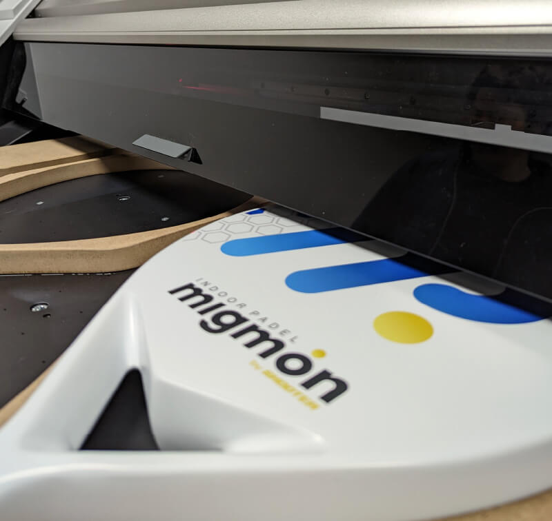 Padel Racket Personalisation | Roland DG